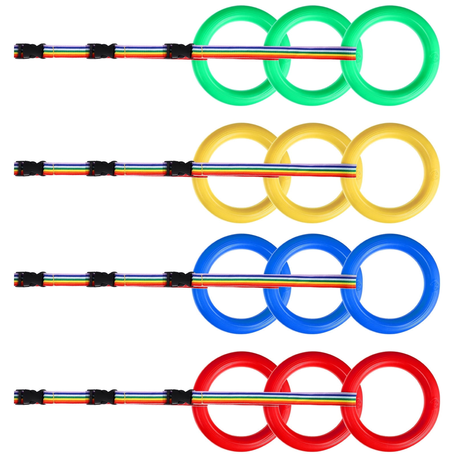 CRAFTHROU 12Pcs Walking Preschool Rope for Kids 63.00X0.79In - Walmart.com