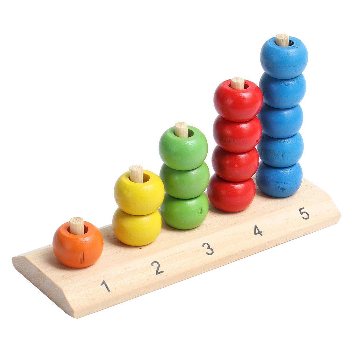 CRAFTHROU 1Pcs Math Learn Toy For Children With Multi-colored Math ...