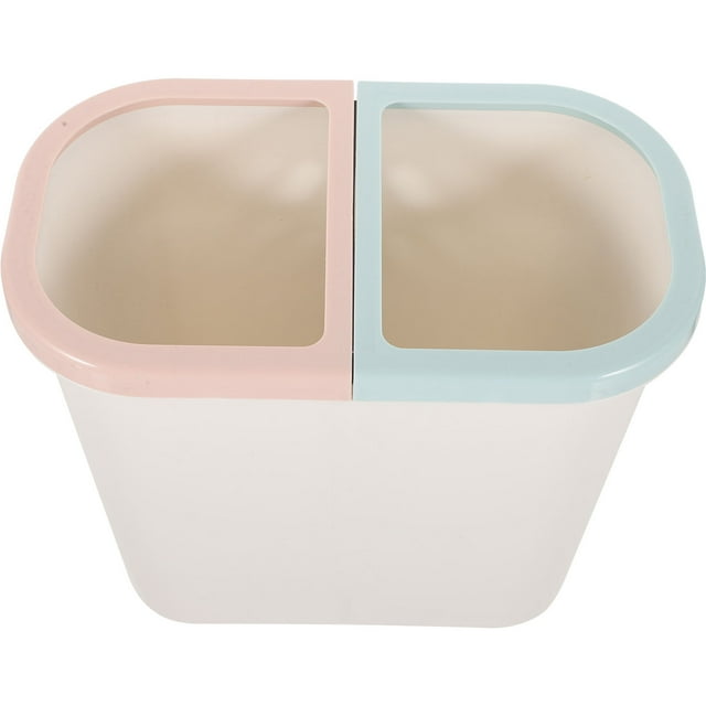 CRAFTHROU 1Pcs Trash Recycling Container Rectangular Plastic Waste ...