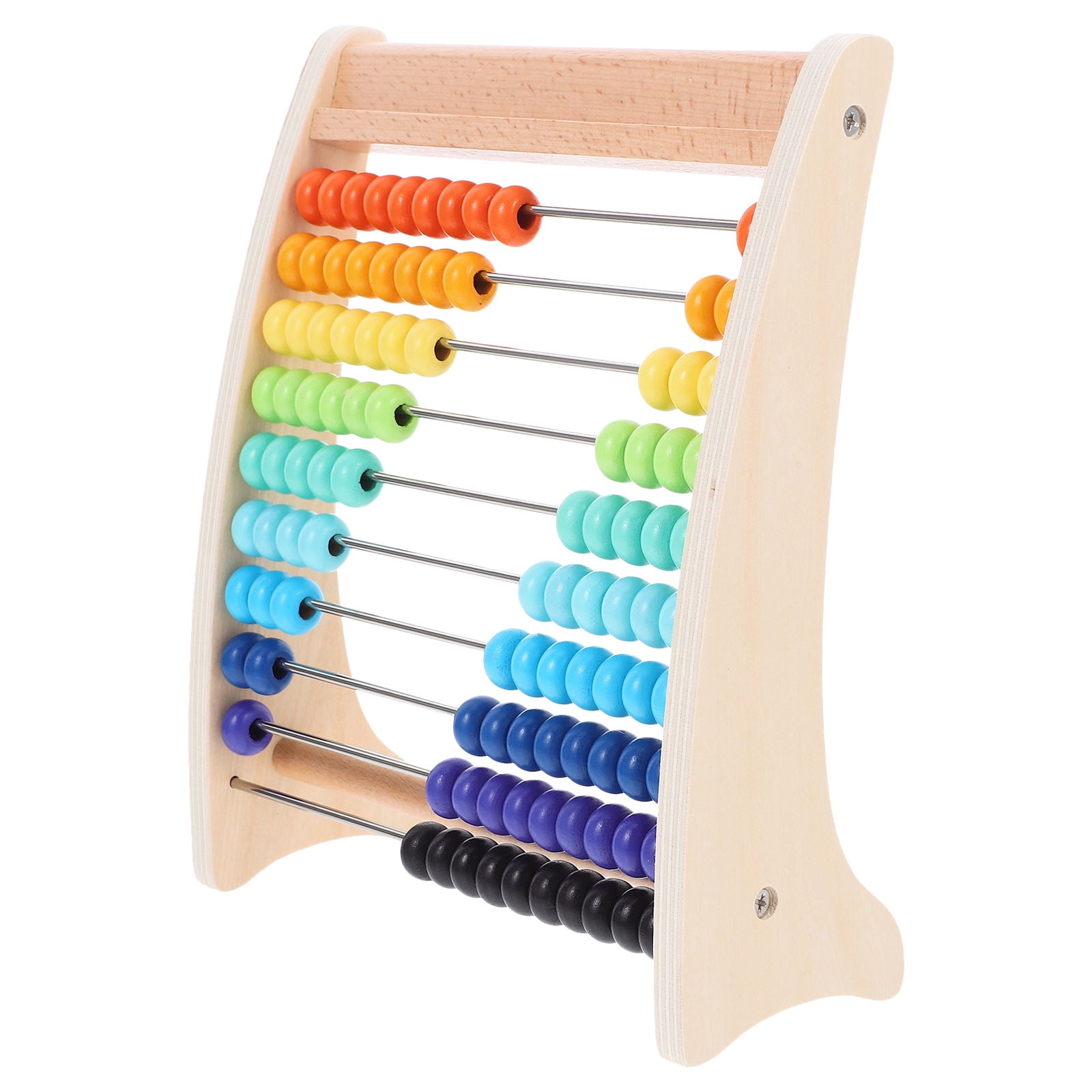 CRAFTHROU 1Set Abacus For Kids Math Multi Colored Arithmetic Disk ...