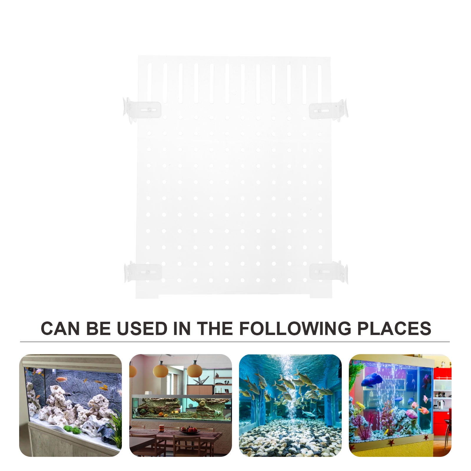 CRAFTHROU 1Set Fish Tank Divider Clear Acrylic for Isolation and ...