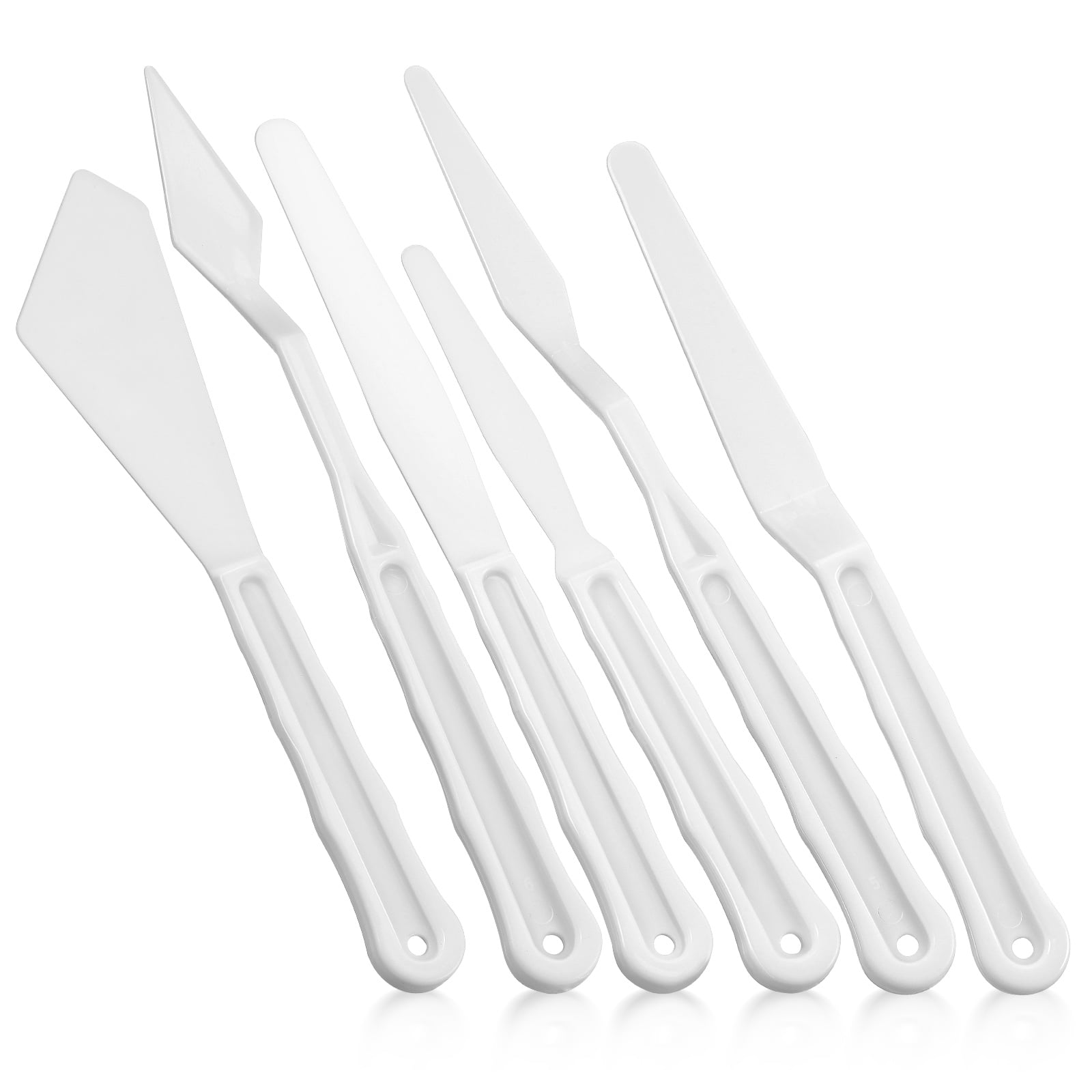 CRAFTHROU 1Set Palette Spatulas Painting Tools for Beginners Color ...