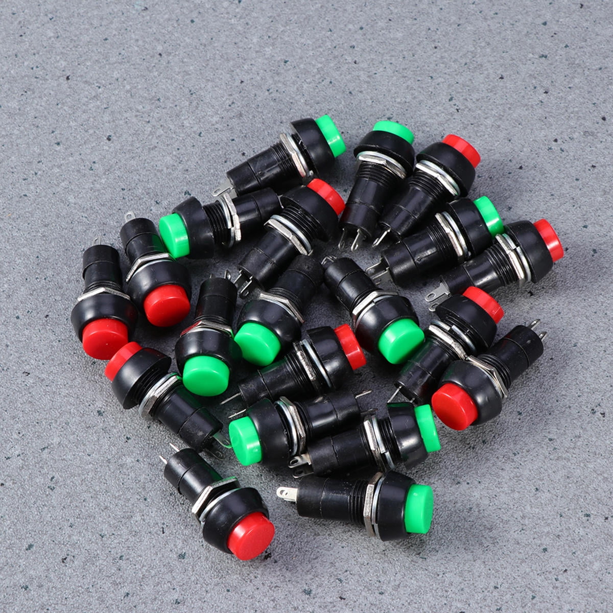 CRAFTHROU 20Pcs Car Momentary Push Button Switch for Electric ...
