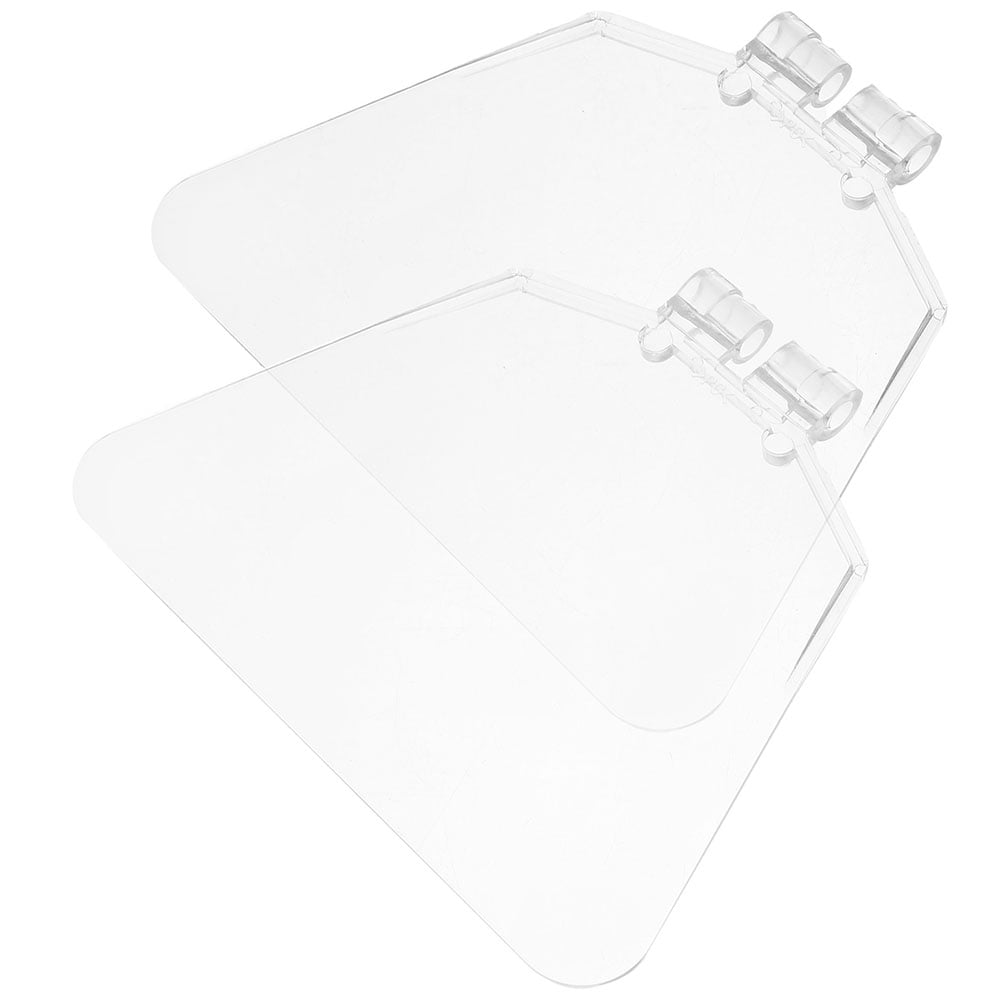 CRAFTHROU 2Pcs Anti-Collision Corner Guard Transparent Plastic Bench ...