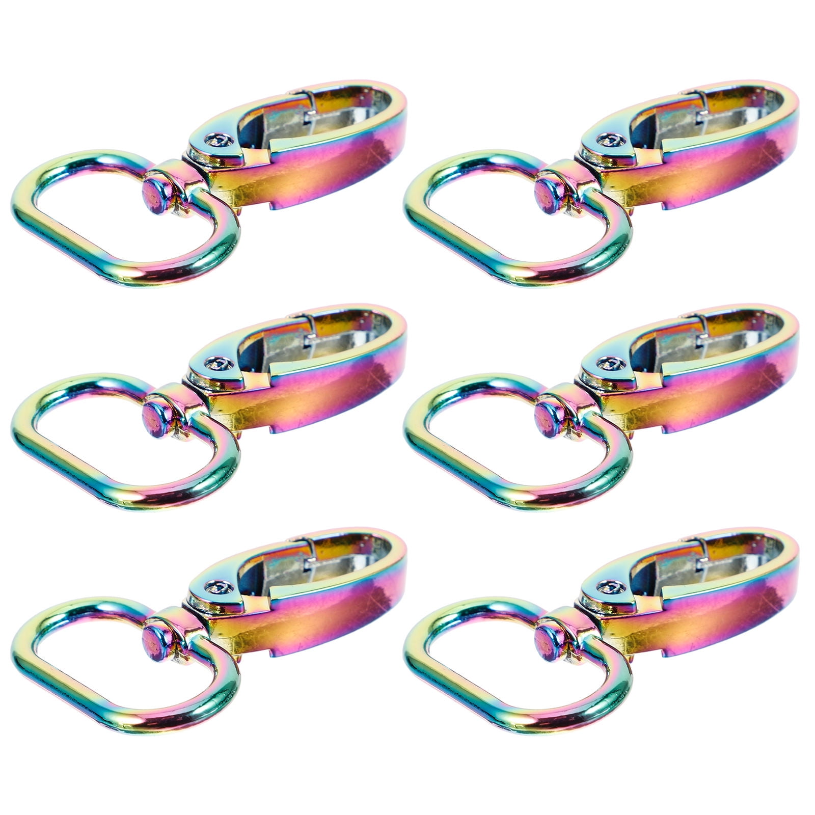 CRAFTHROU 6Pcs Metal Clasp Buckle Fading For Bags And Accessories ...