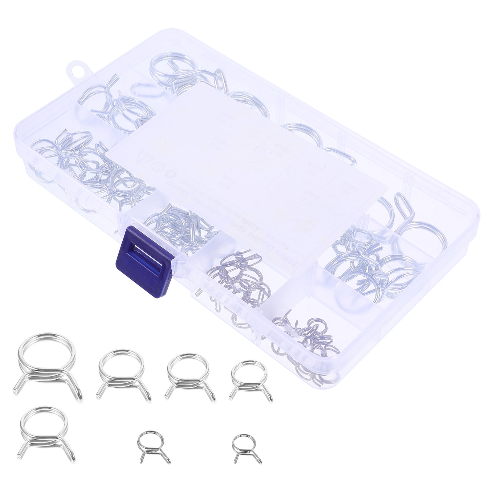 CRAFTHROU 70Pcs Clamp Fasteners for Various Versatile Applications in ...