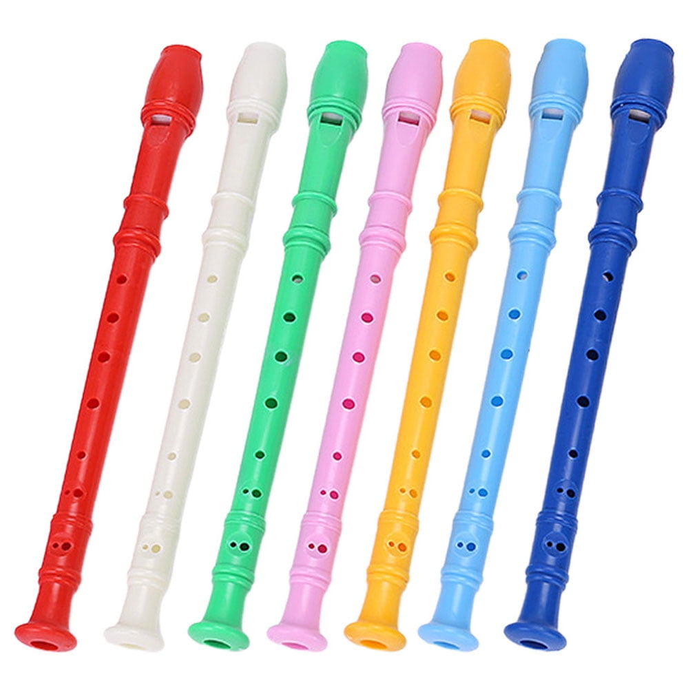 CRAFTHROU 7Pcs Soprano Recorder For Kids Musical Instrument Classroom ...