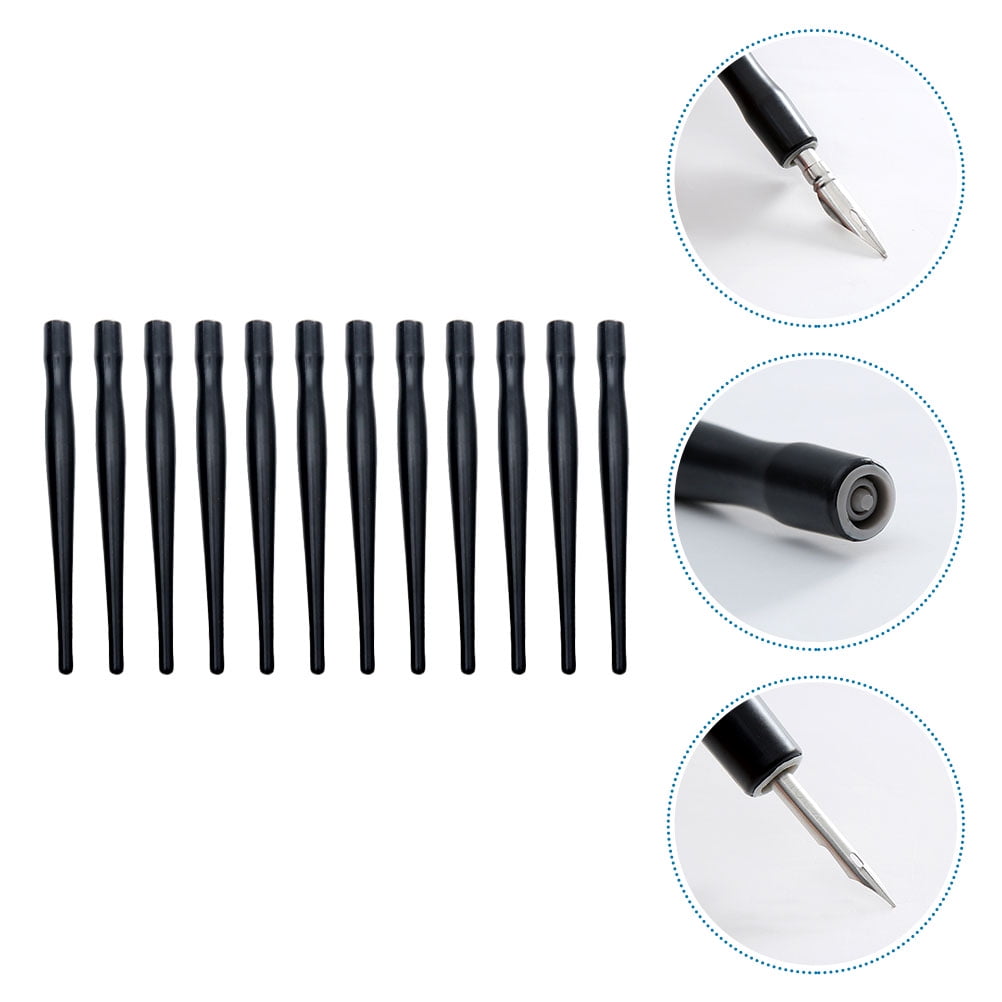 CRAFTHROU Artists 12Pcs Comic Pen Holders for Manga Drawing Plastic ...