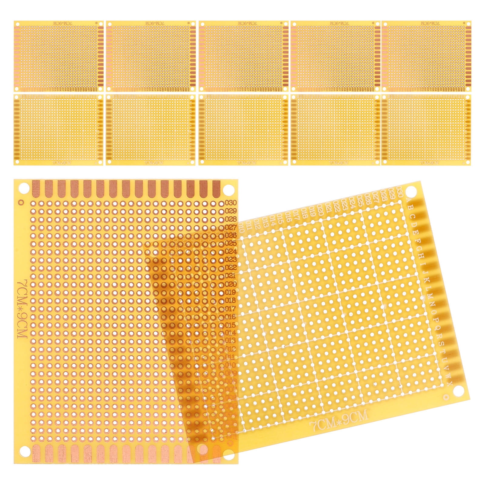 CRAFTHROU Circuit Board Kit Replacement 12Set Epoxy Resin Fiberglass ...