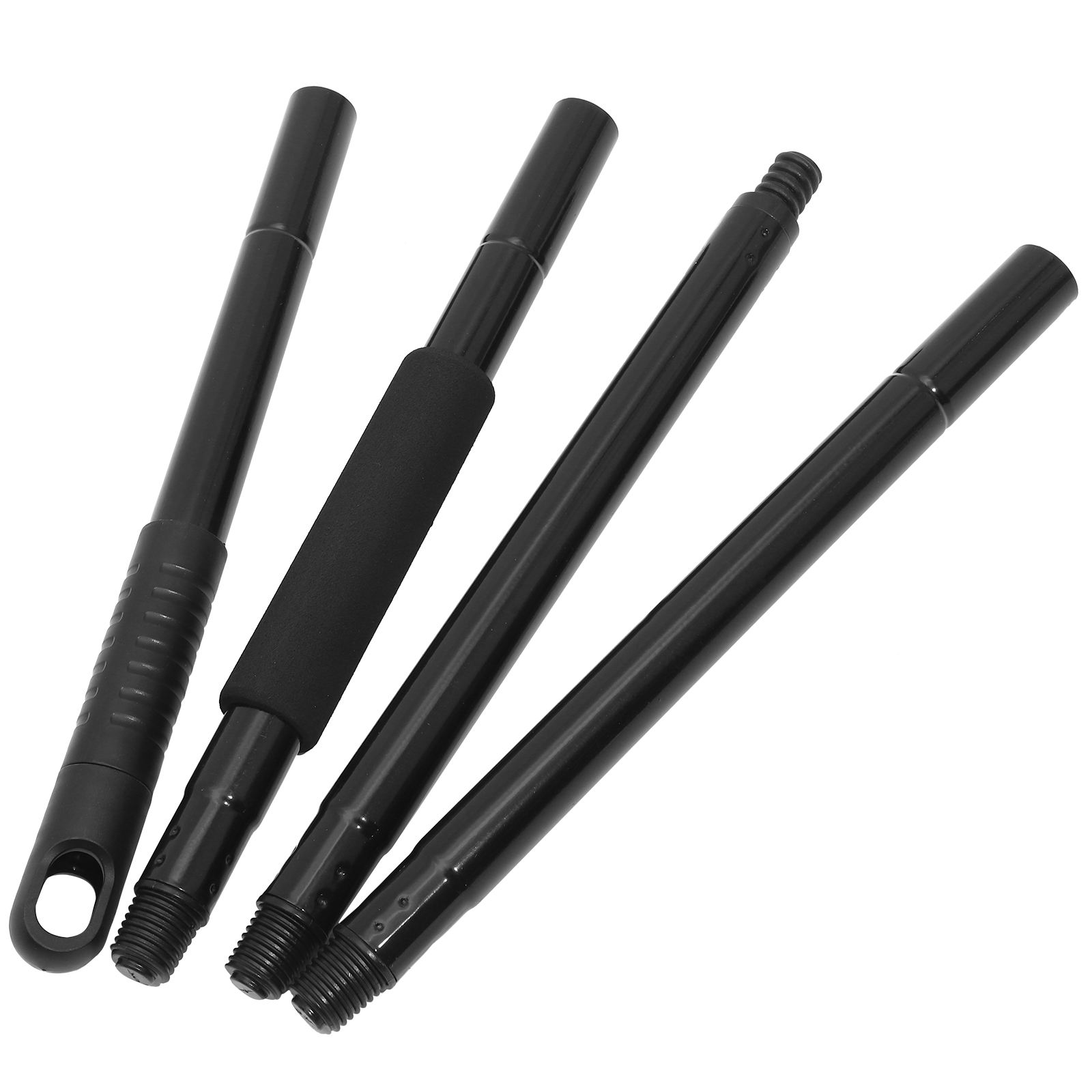 CRAFTHROU Mop Handle Replacement 1 Set Metal Broom Rod for Floor ...