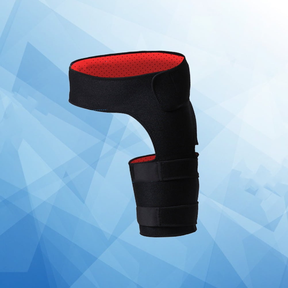 CRAFTHROU Sbr Compression Brace 1Pcs for Hip and Thigh Support in Black ...