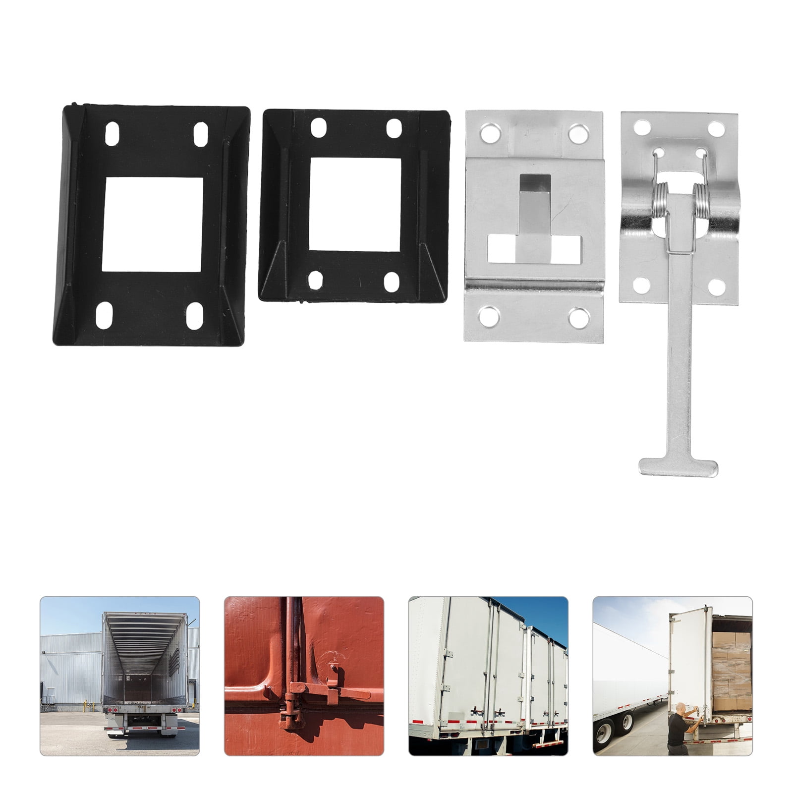 CRAFTHROU T-Style Entry Door Catch 1Pcs for Trailer 5.1x2.6x0.4Inch ...