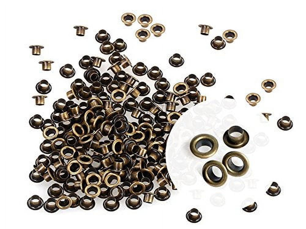 1/8 Inch ID Grommets Eyelets 3MM Hole Self Backing Eyelet for Bead ...