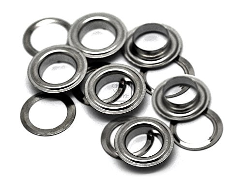 CRAFTMEMORE Set of 5/8 Inch (15mm) Grommet Eyelet Setter Punch Tool and ...