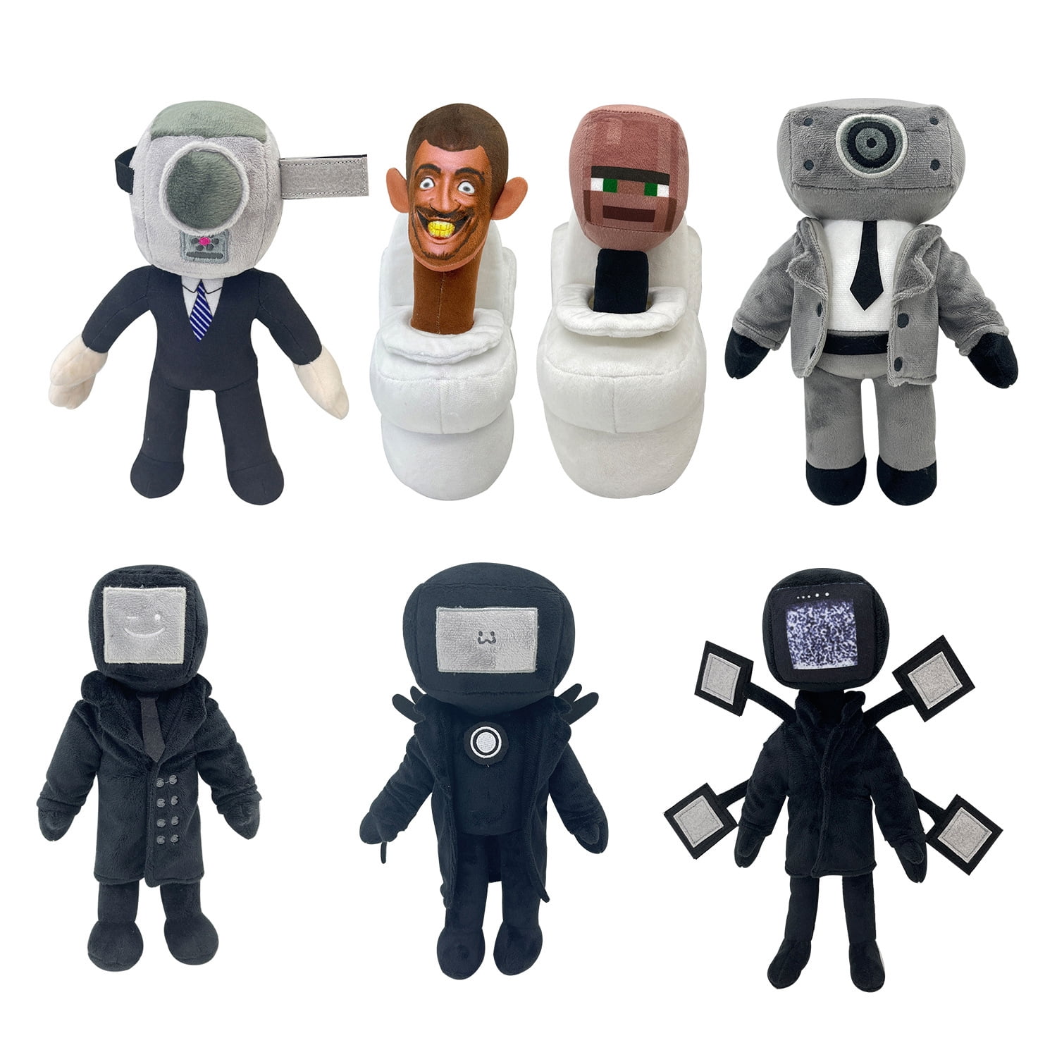 CRAFTS Toilet Man Plush Toy Gift for Kids Birthday Christmas Soft ...