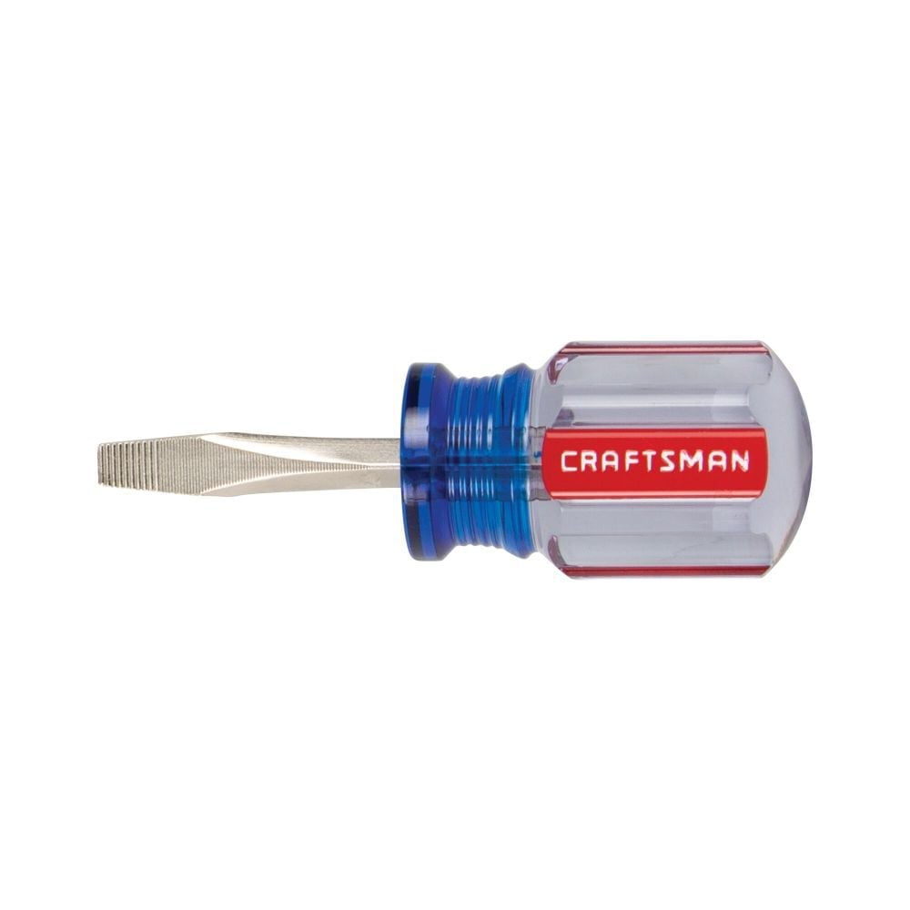 Craftsman 3/16 Inch X 1-1/2 Inch Slotted Acetate Screwdriver - Walmart.com