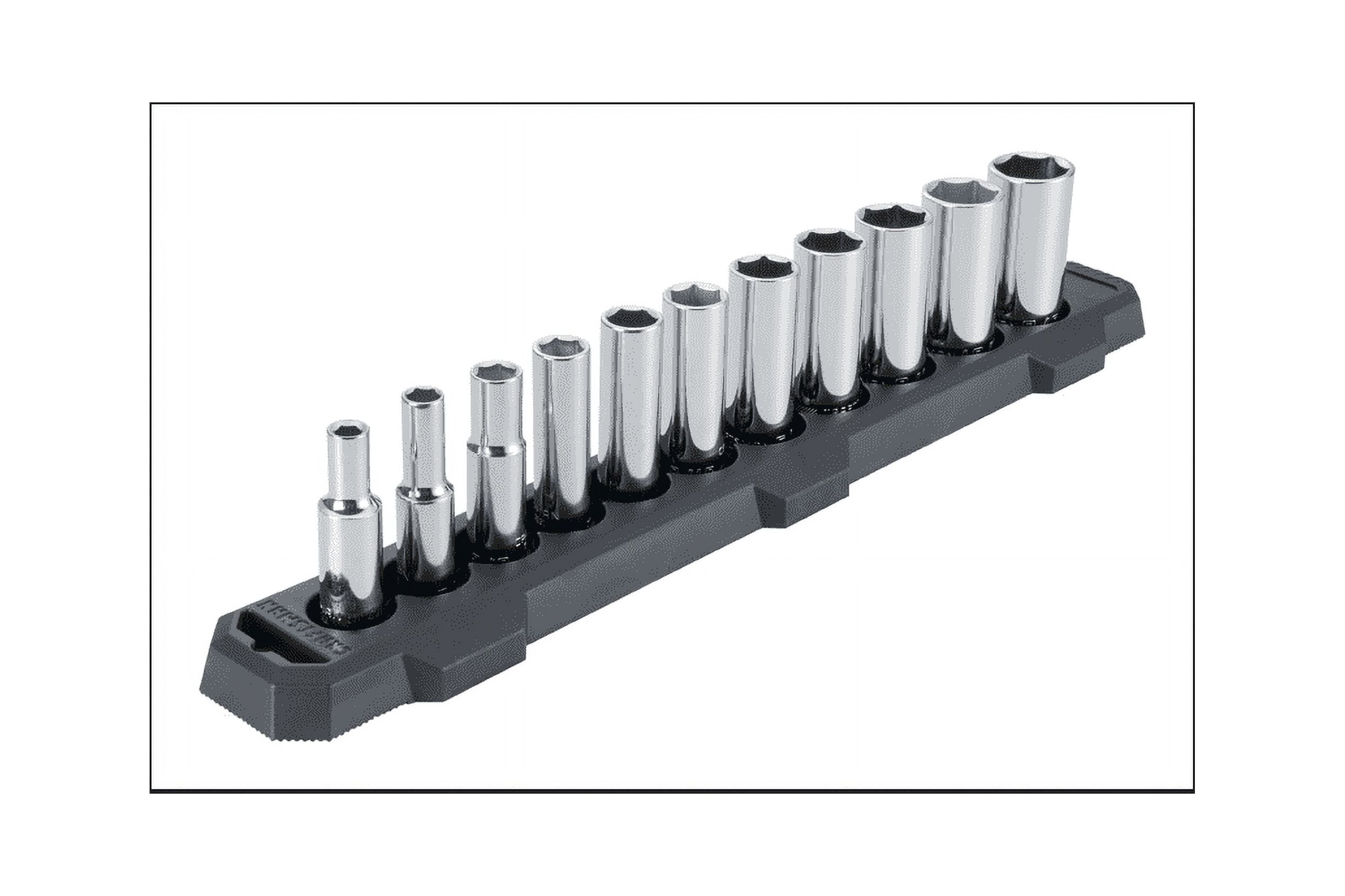CRAFTSMAN 3/8" Point Deep Socket Set 11 Piece - Walmart.com