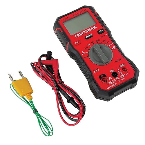 CRAFTSMAN Automotive Digital Multimeter 600V TRMS (CMMT14171) - Walmart.com