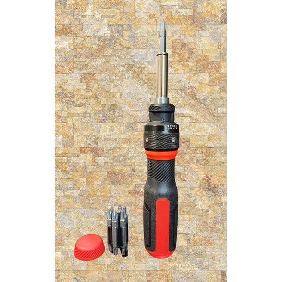 CRAFTSMAN, SpeedDrive Ratcheting Screwdriver Set, 15 PC, Includes Bits ...