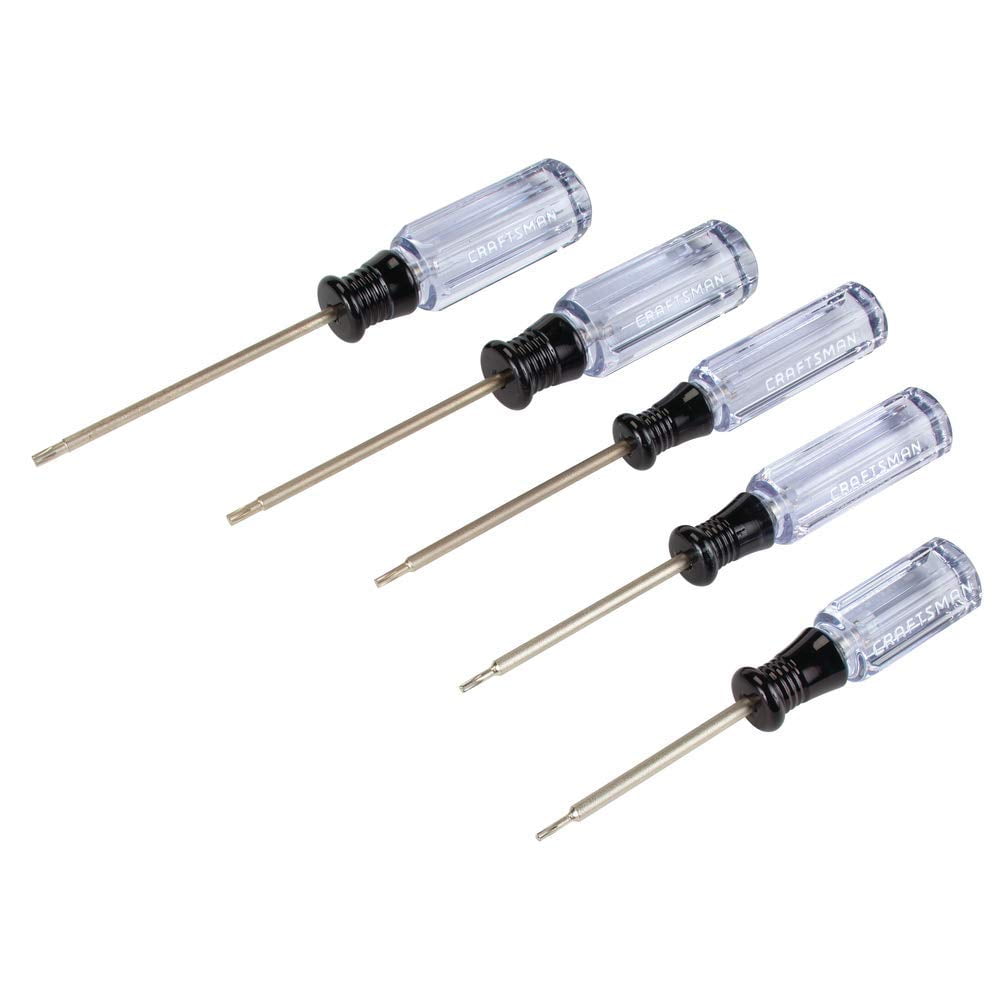 Craftsman Mini Torx Acetate Screwdriver Set, 5 Piece - Walmart.com