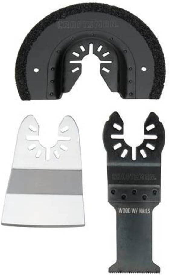 CRAFTSMAN Oscillating Tool Blades, 3 Piece - Walmart.com