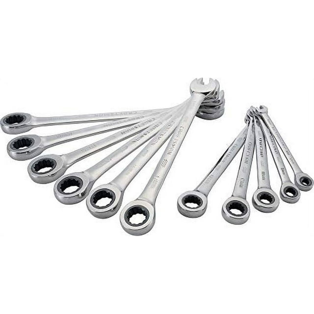 CRAFTSMAN Ratchet Wrench Set, Metric, 11-Piece (CMMT12078) - Walmart.com