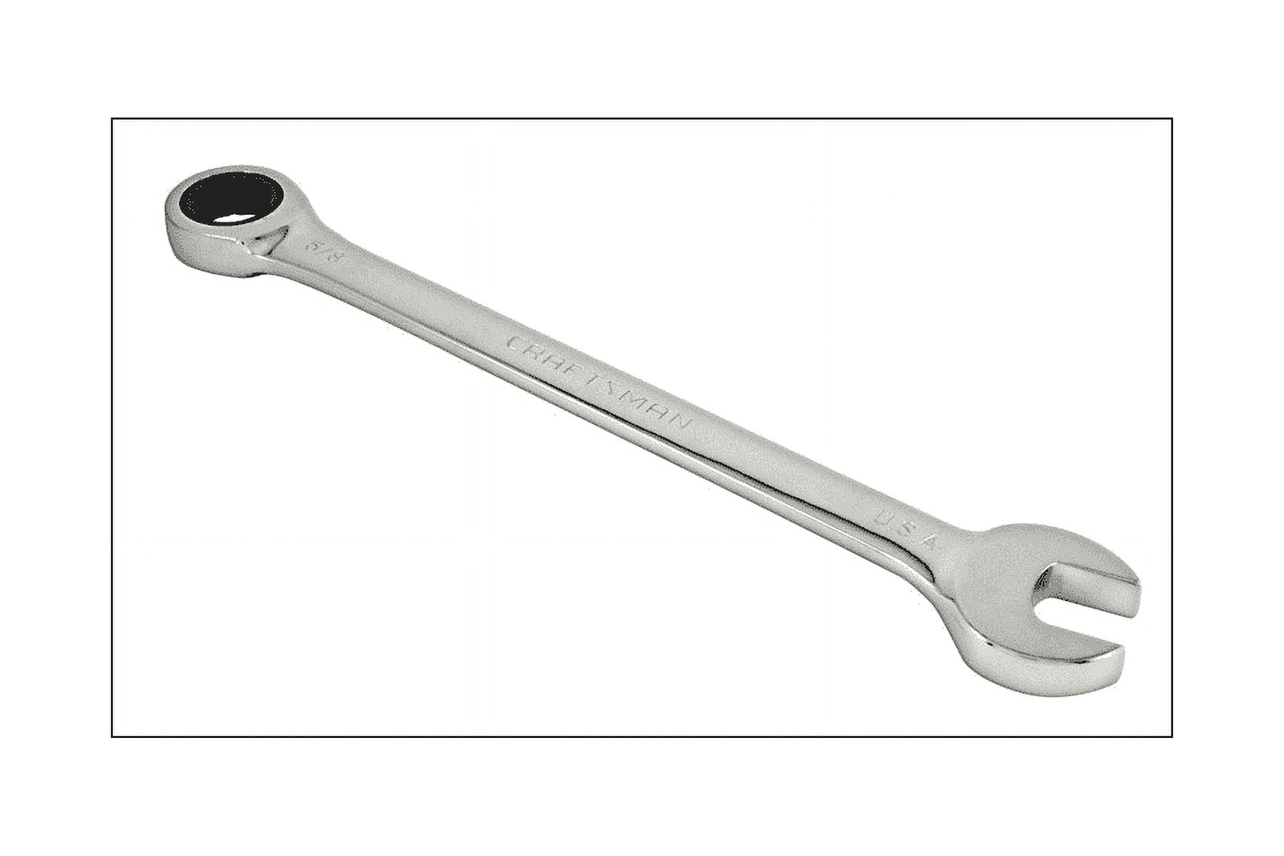 CRAFTSMAN Ratcheting Wrench, Metric, 5/8 inch, 72-Tooth, 12-Point ...