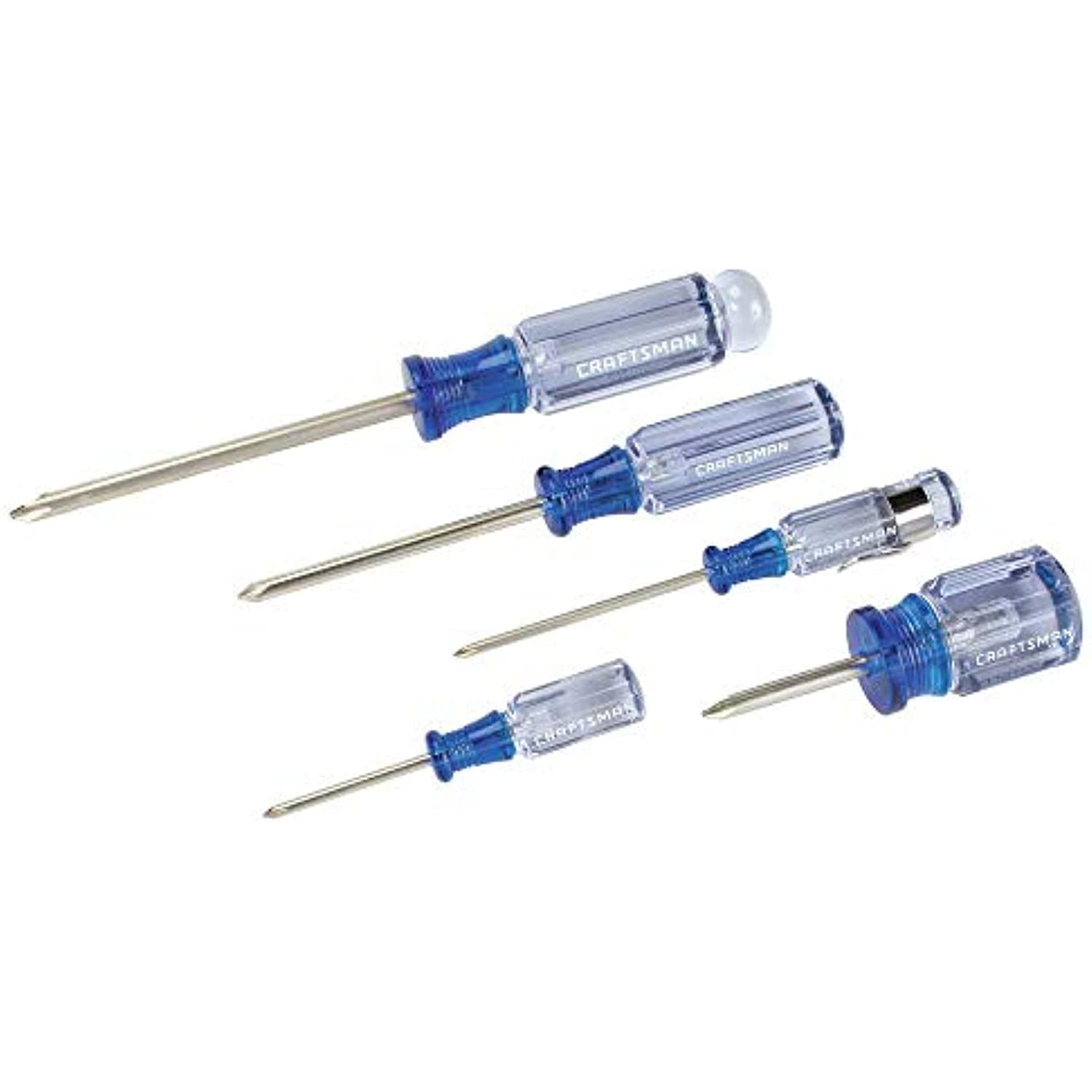Brandclub - Craftsman Acetate Screwdriver Set, 5 Piece