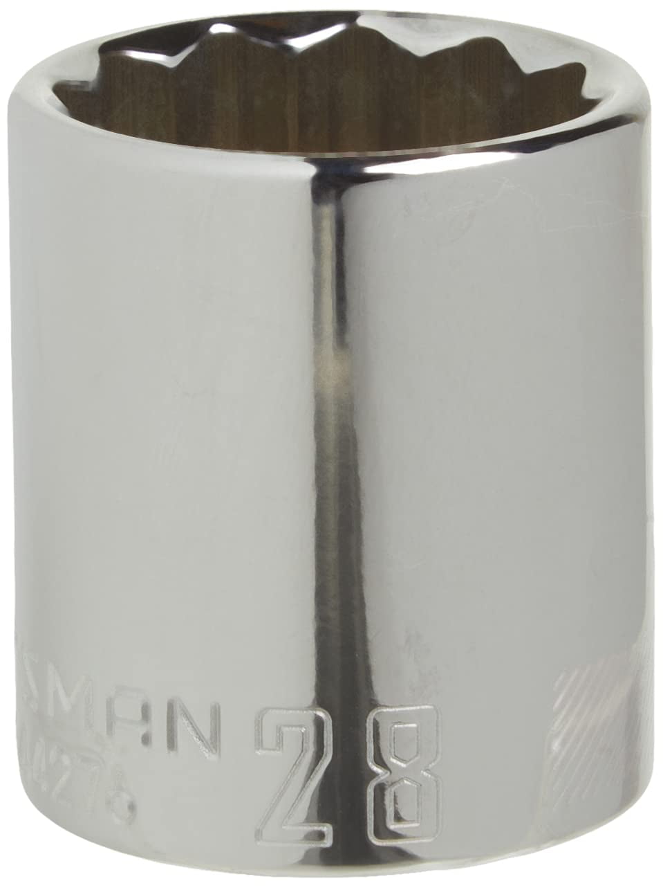 CRAFTSMAN Shallow Socket, MM, 1/2-Inch Drive, 28mm, 12-Point (CMMT44276 ...