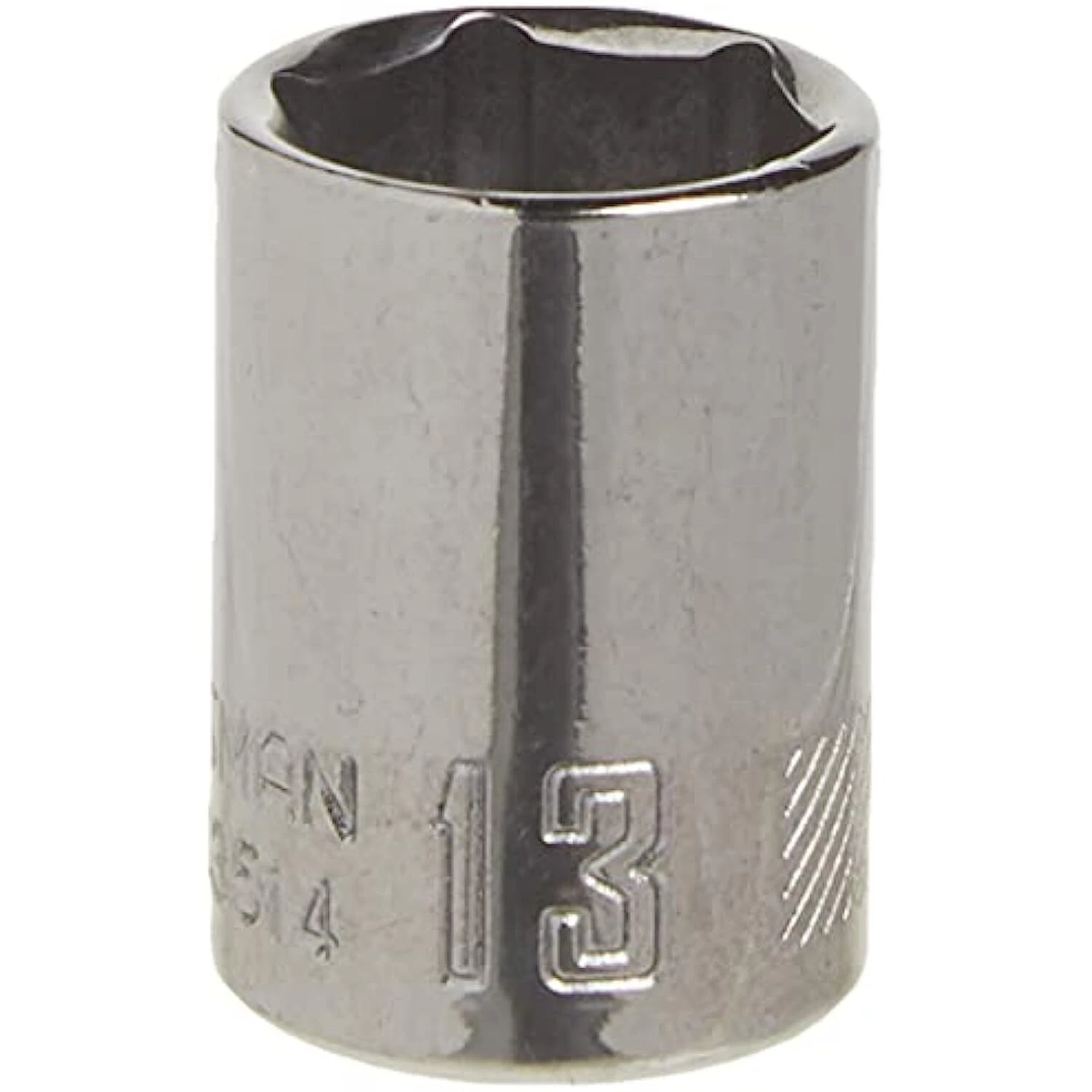 CRAFTSMAN Shallow Socket, Metric, 1/4-Inch Drive, 13mm, 6-Point ...