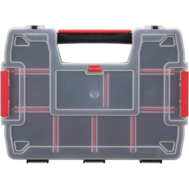 CRAFTSMAN Small Storage Organizer, 10 Compartment, Plastic CMST14021 ...