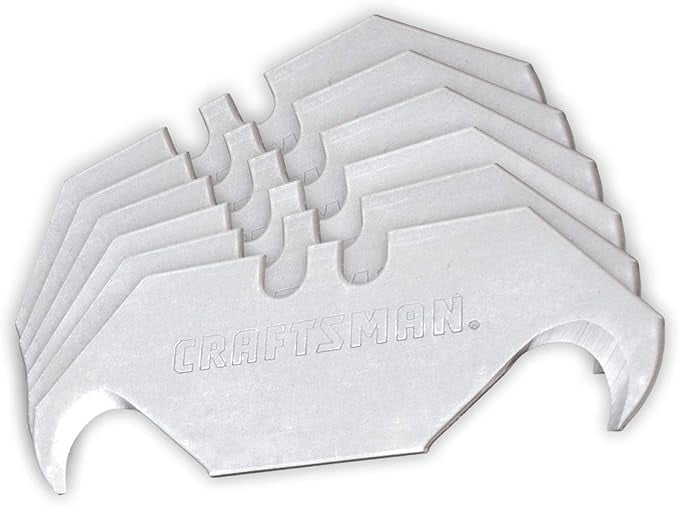 CRAFTSMAN Utility Knife Blades, Hook, 50 Pack (CMHT11146L) - Walmart.com
