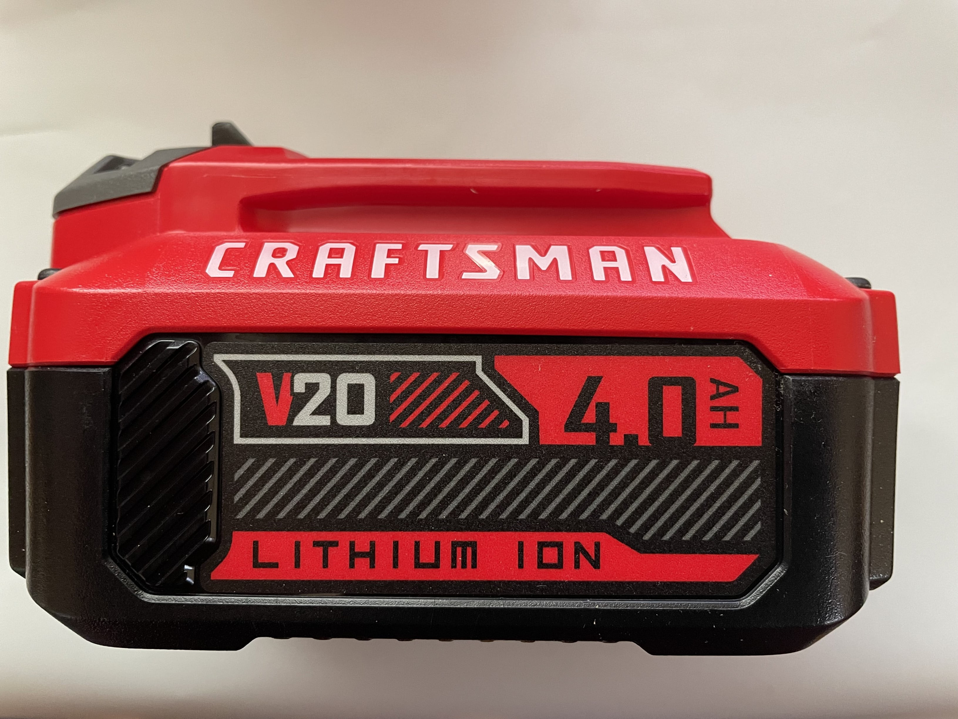 CRAFTSMAN 4 Ah Lithium Ion Battery - V20 High Capacity, Power Tool Pack ...