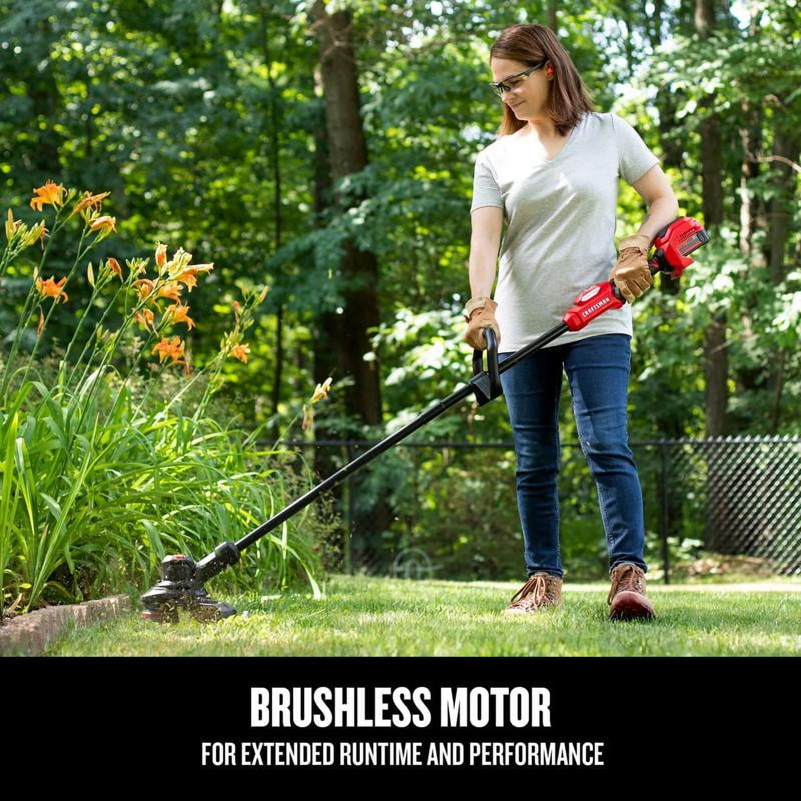 Craftsman V20 13 in. Lightweight Cordless String Trimmer Kit with ...