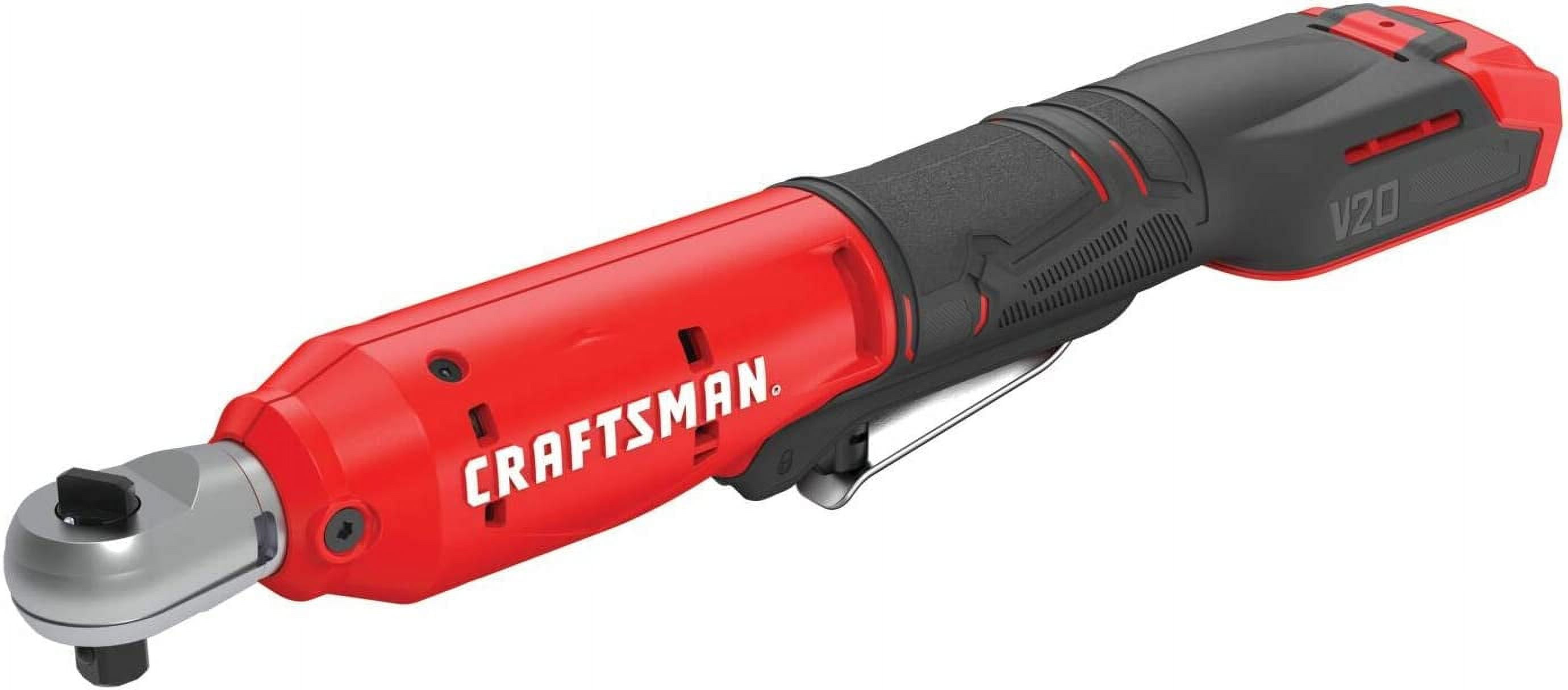 CRAFTSMAN V20 Cordless Ratchet Wrench, 3/8 inch Drive, 300 RPM, up to ...