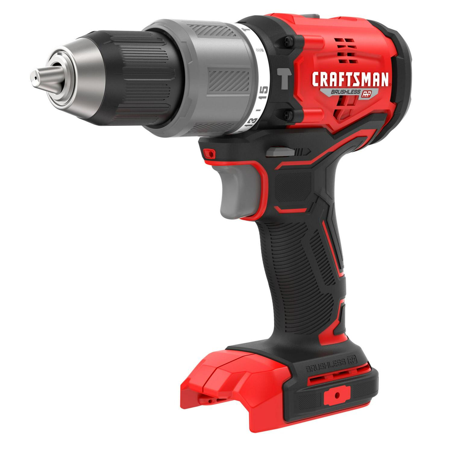 CRAFTSMAN V20 RP 1/2-in 20-volt max Variable Speed Brushless Cordless ...