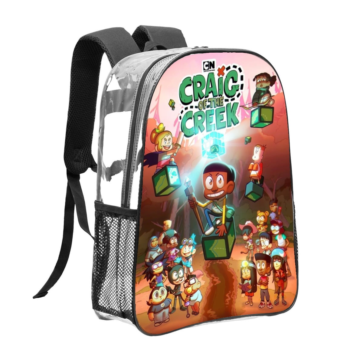 CRAIG OF THE CREEK Pattern Transparent Backpack Lightweight And ...