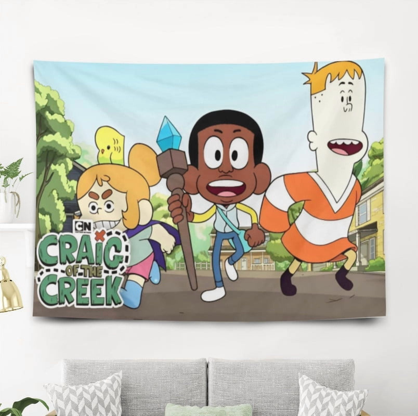 CRAIG OF THE CREEK Tapestry Gift Wall Hanging Backdrop for Room Bedroom ...
