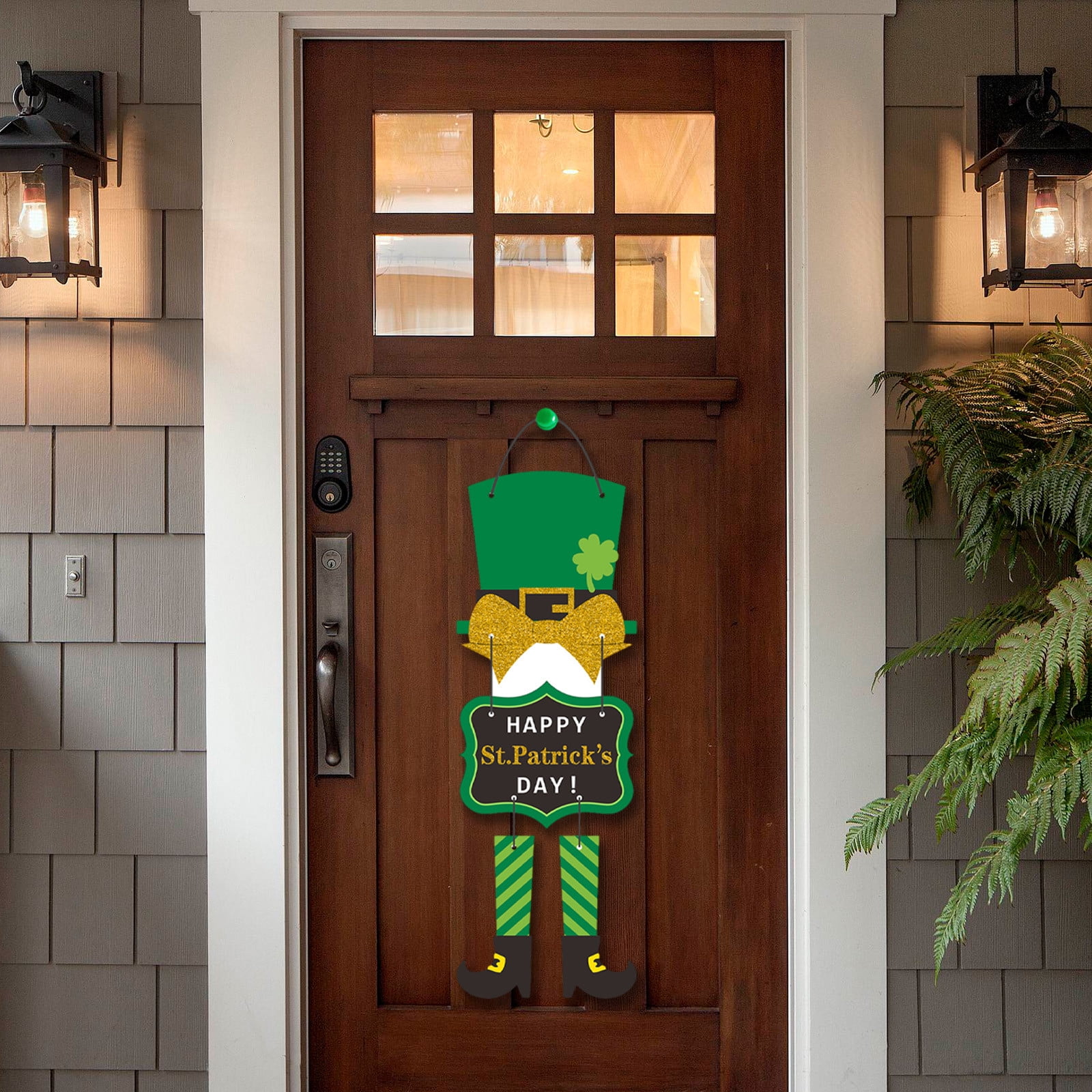 CRAMAX St Patricks Day Welcome Door Sign St Patricks Day Door ...
