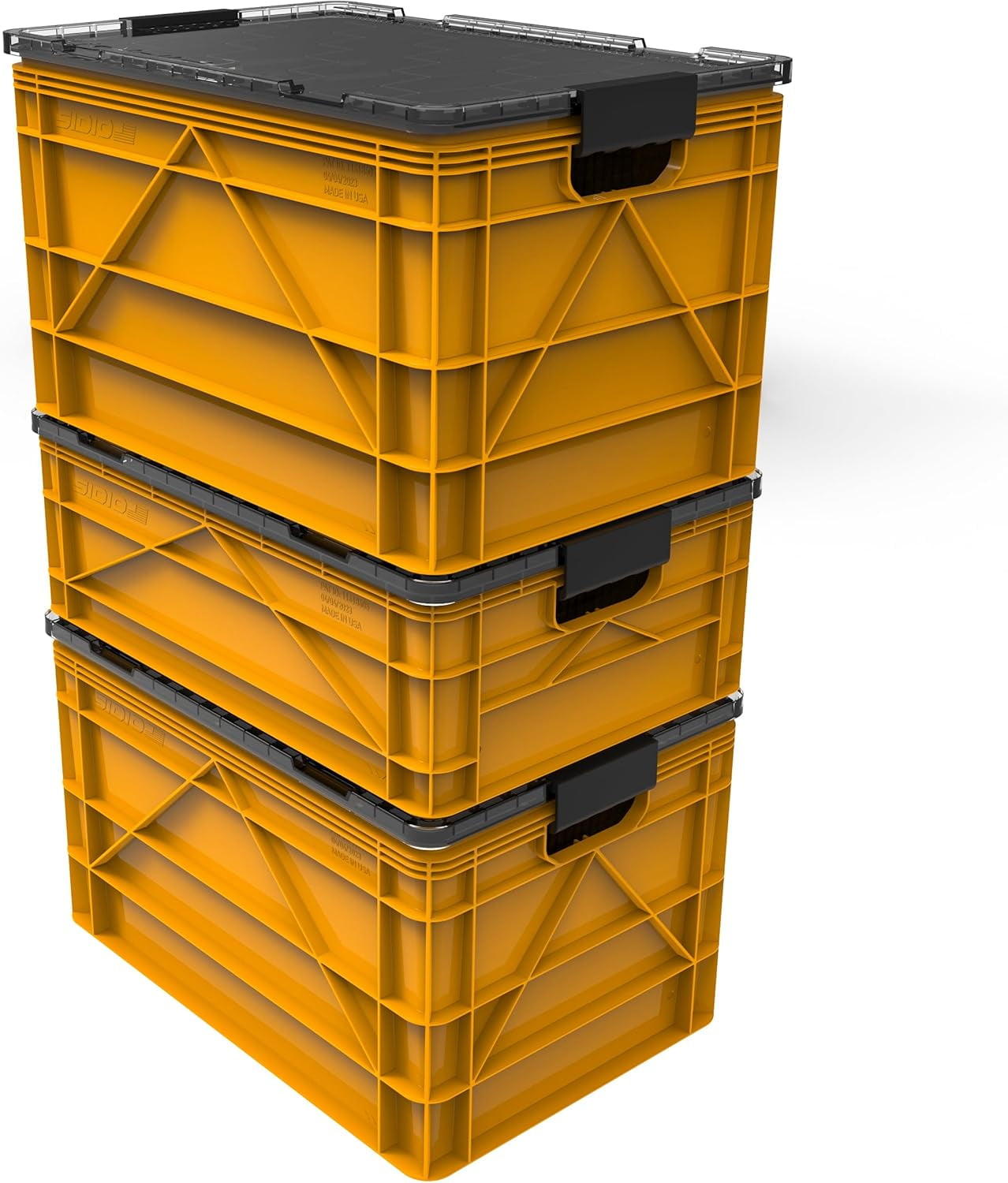 CRATE Starter Pack - Two Full Size and One Half Size Heavy Duty ...