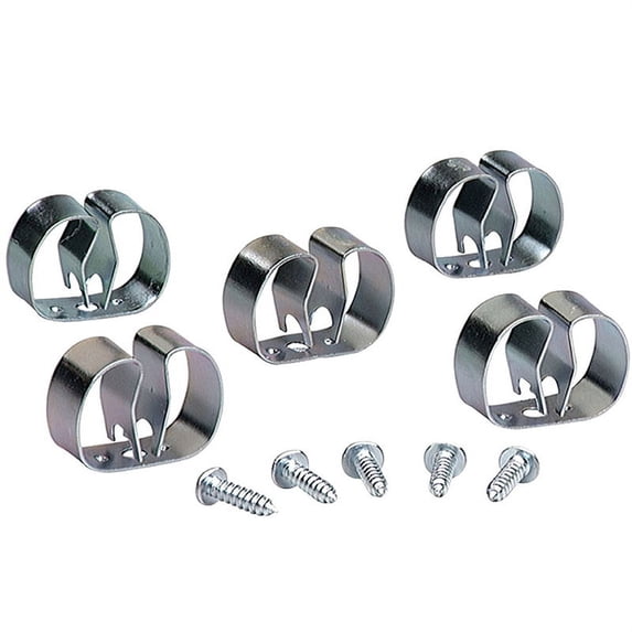 Crawford Strong Large Multi-Purpose Zinc-Plated Silver Steel Grip Clip ...