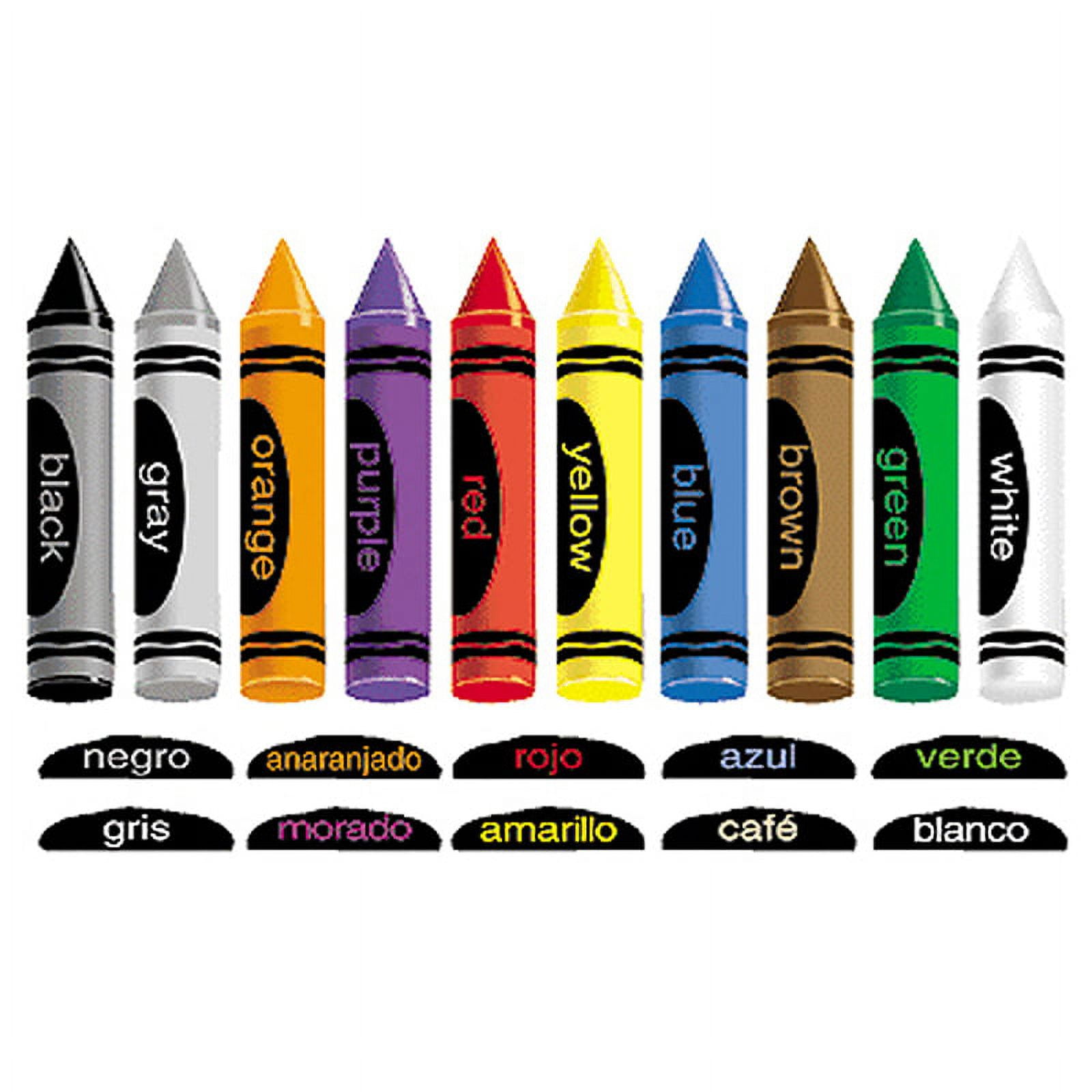 Crayons In English & Spanish Flannelboard Set - Walmart.com