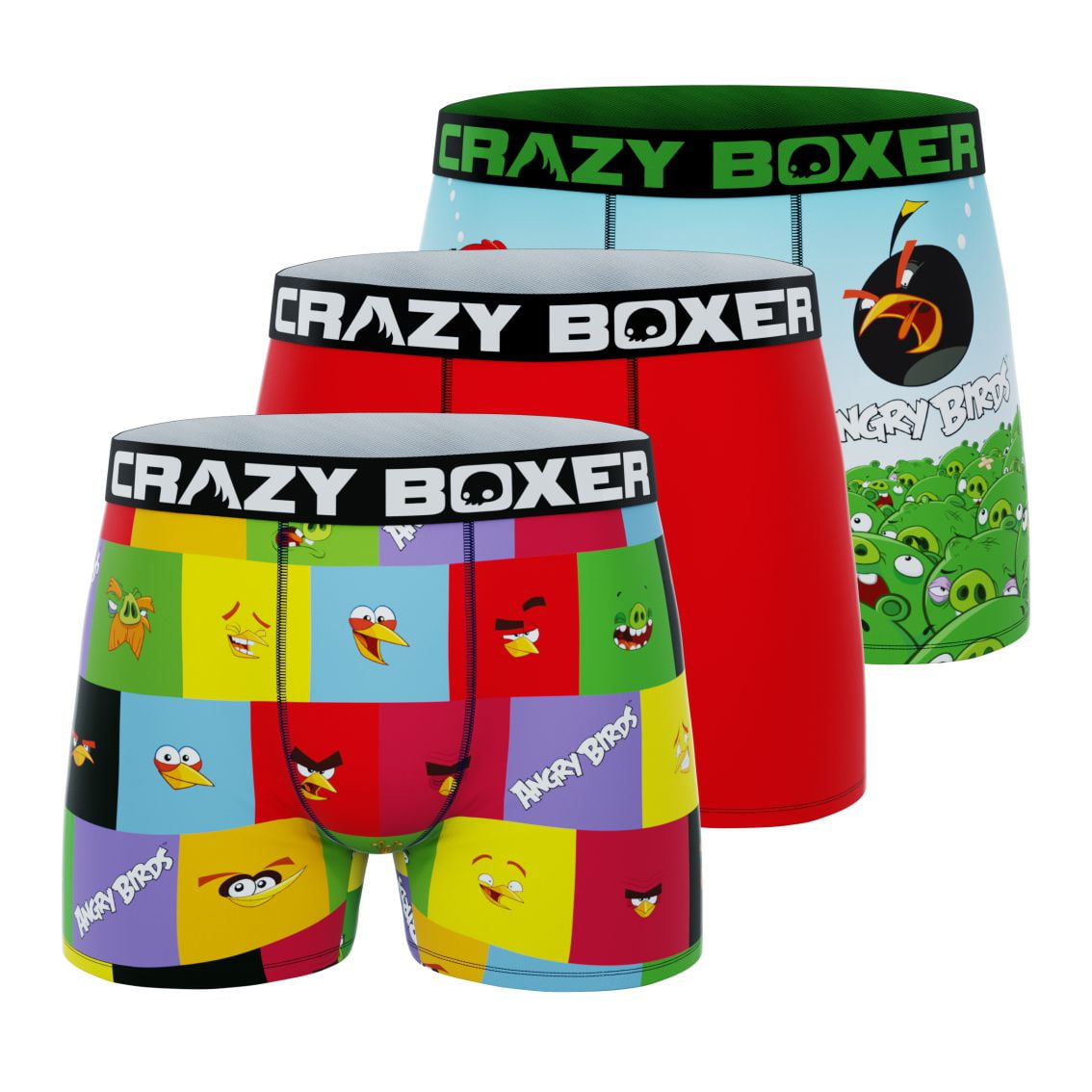 CRAZYBOXER Men's Underwear Angry Birds Freedom of movement Stretch ...