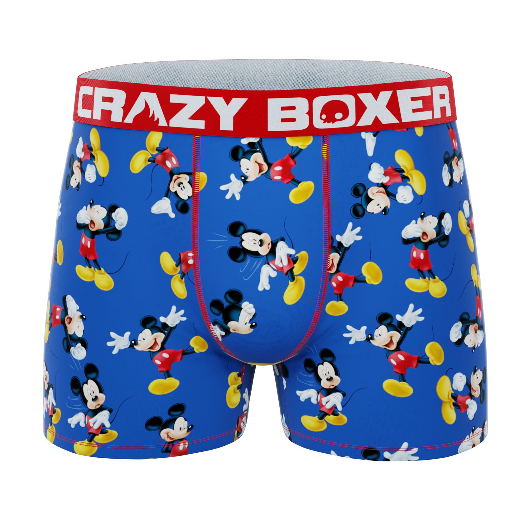 CRAZYBOXER Disney Mickey Mouse Men's Boxer Briefs - Walmart.com