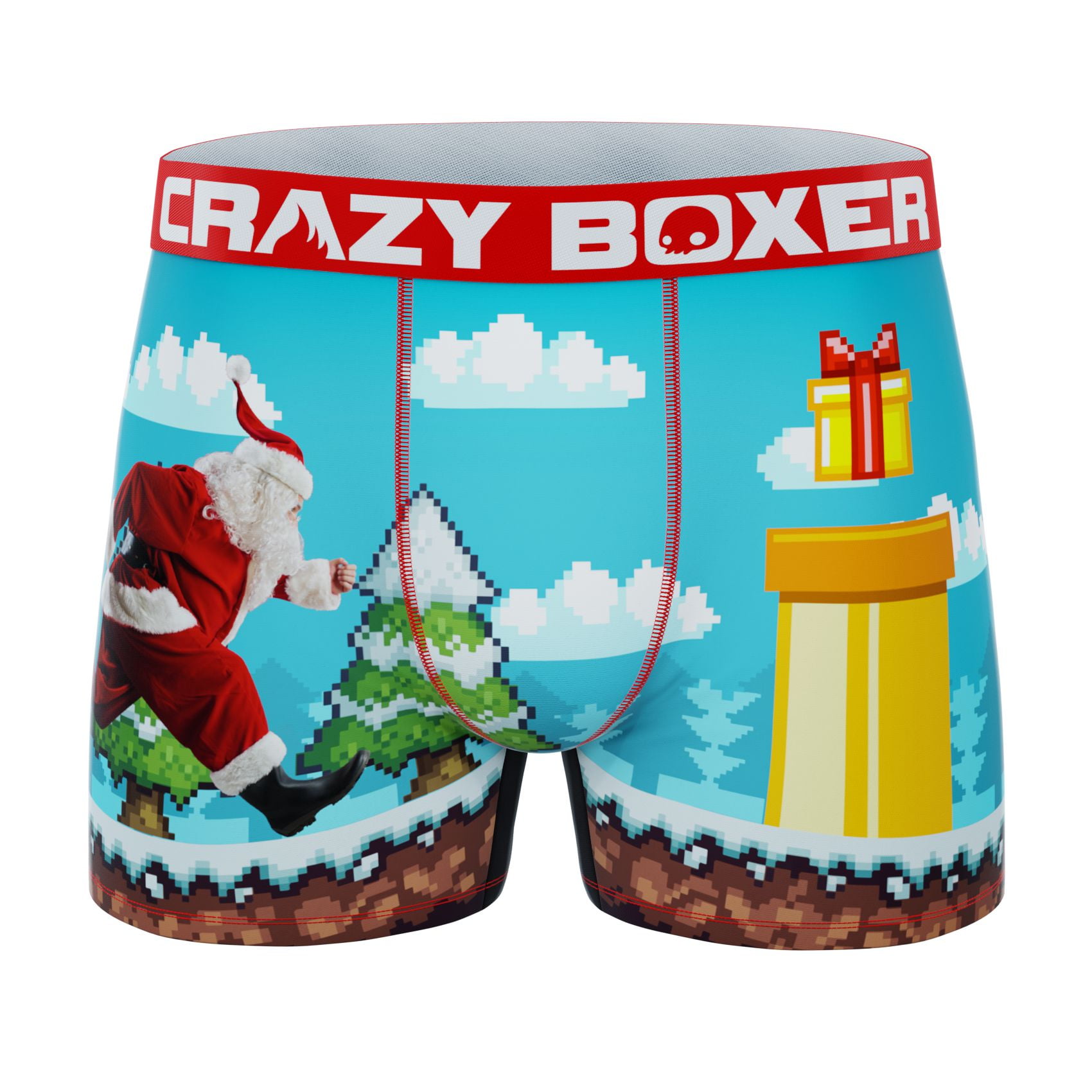 CRAZYBOXER Holiday Men's Boxer Briefs - Walmart.com