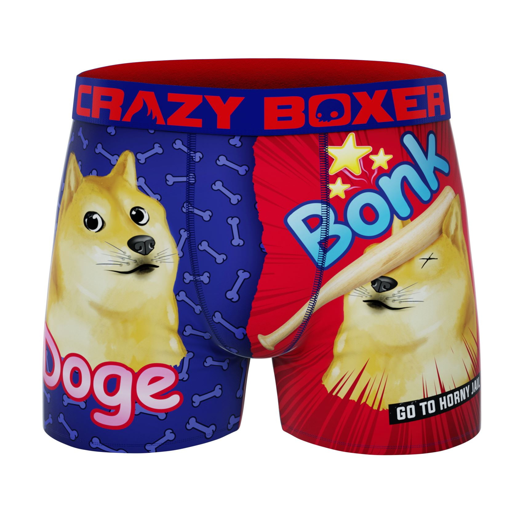 CRAZYBOXER Meme God Men's Boxer Briefs - Walmart.com