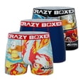CRAZYBOXER Men's Underwear Avatar Distortion-free Lightweight Boxer ...
