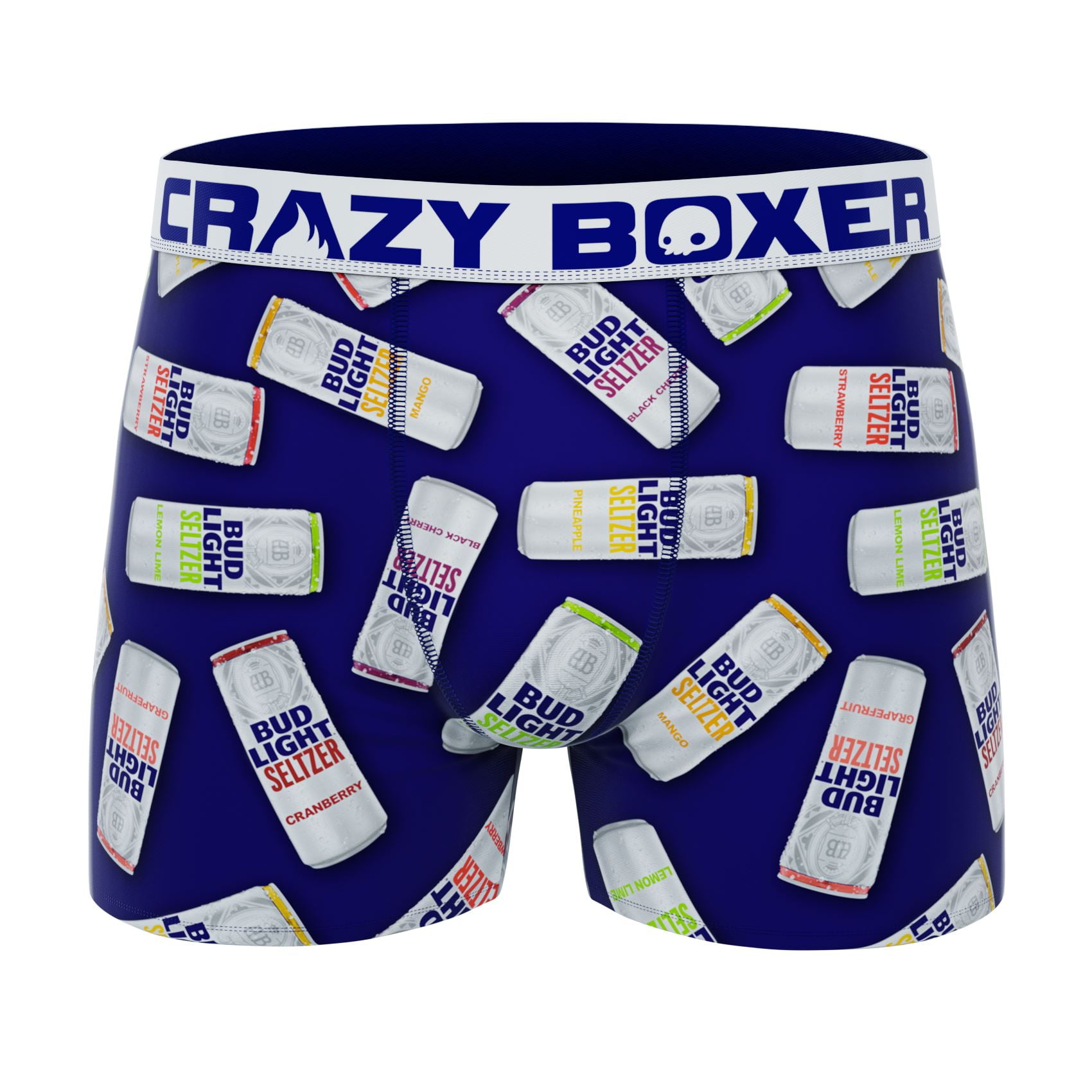 CRAZYBOXER Men's Underwear Bud Light Original Comfortable Boxer Brief ...
