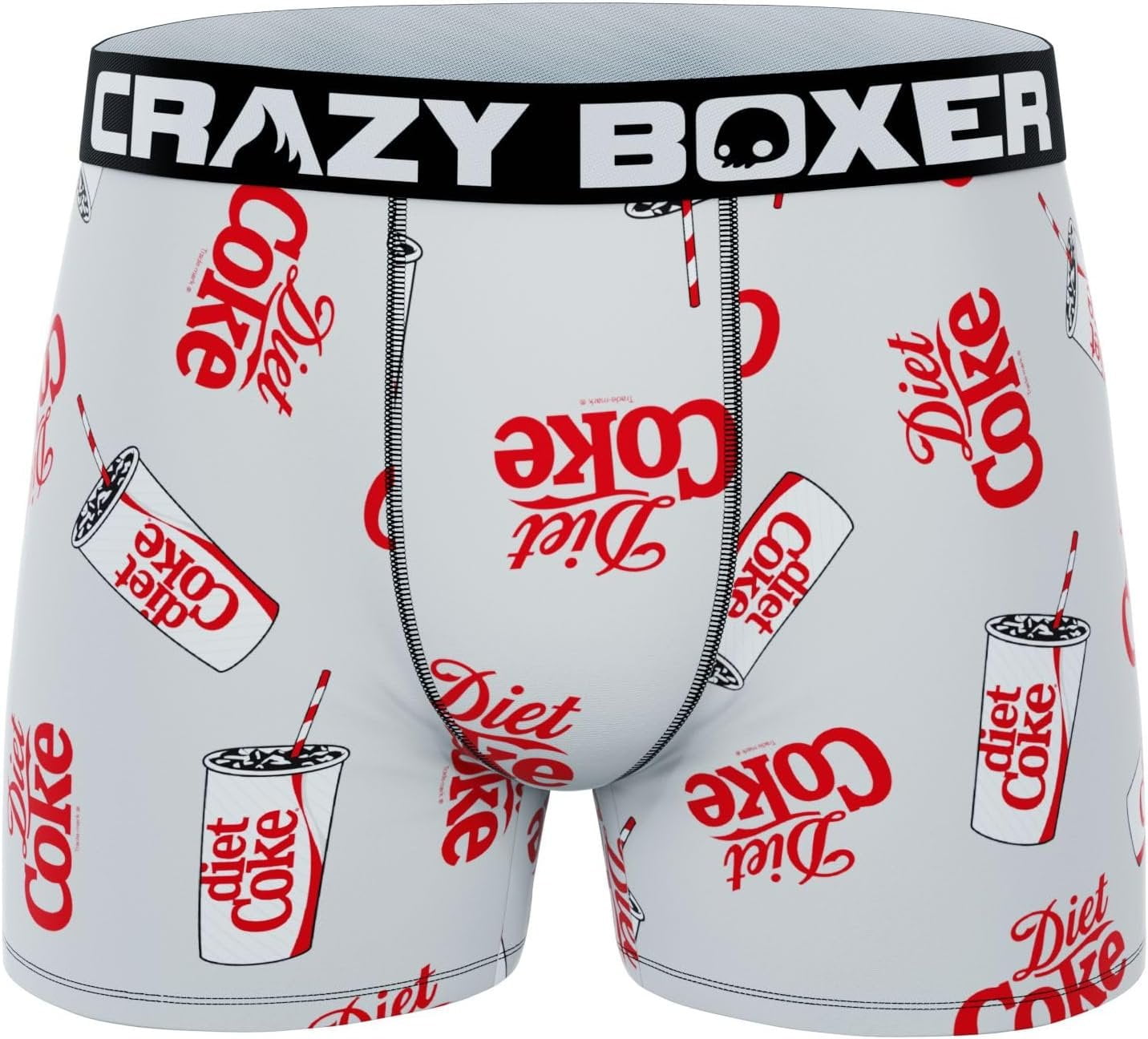 CRAZYBOXER Men's Underwear Coca Cola Stretch Breathable Boxer Brief ...