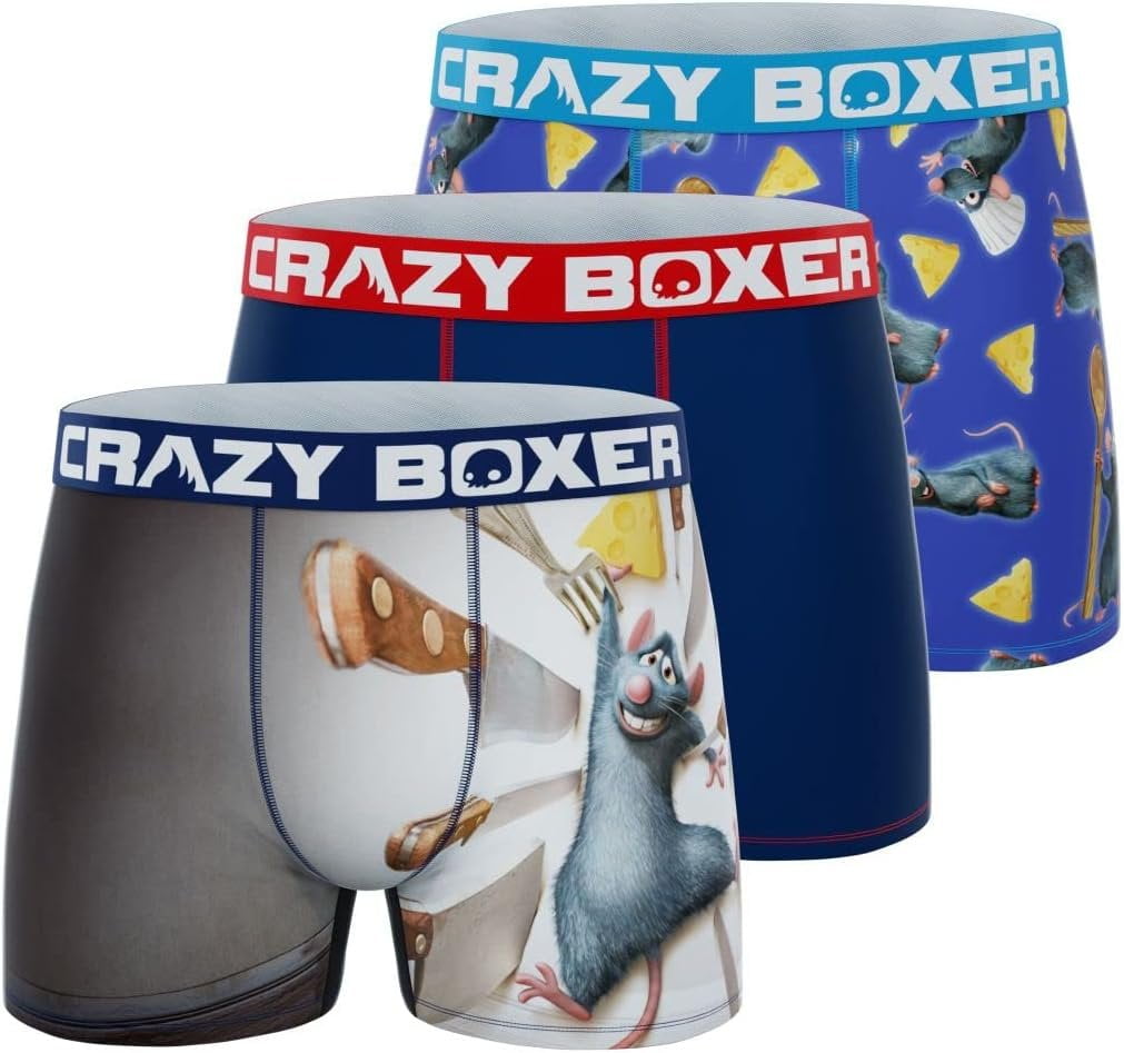 CRAZYBOXER Men's Underwear Disney Classic Freedom of movement Soft ...